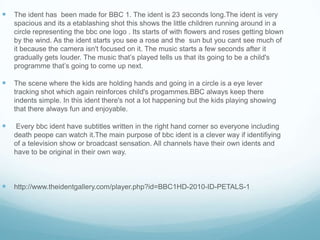 Idents slideshow 1-1 | PPT