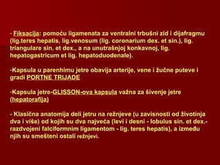 HIRURGIJA OBOLJENJA JETRE powerpoint pres. | PPT
