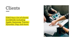 Ideo case study 케이스 스터디 | PPT