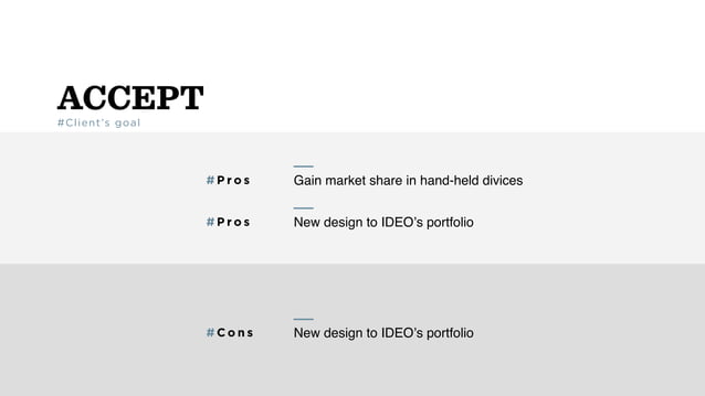 Ideo case study 케이스 스터디 | PPT