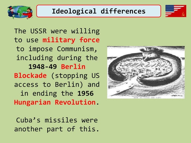 Causes of the Cuban Missile Crisis - Ideological differences | PPT