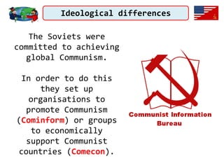 Causes of the Cuban Missile Crisis - Ideological differences | PPT