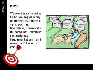 Ideologies – an introduction | PPTX
