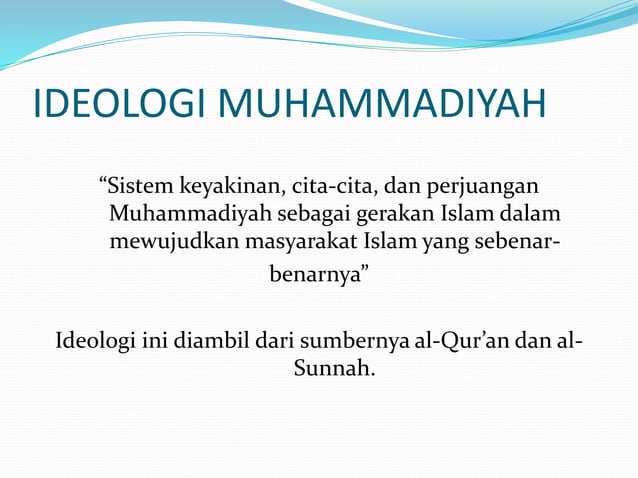 IDEOLOGI GERAKAN MUHAMMADIYAH TUGO.pptx