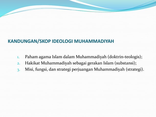 IDEOLOGI GERAKAN MUHAMMADIYAH TUGO.pptx