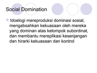 Ideologi, hegemoni | PPT