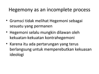 Ideologi, hegemoni | PPT