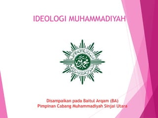 IDEOLOGI MUHAMMADIYAH.ppt