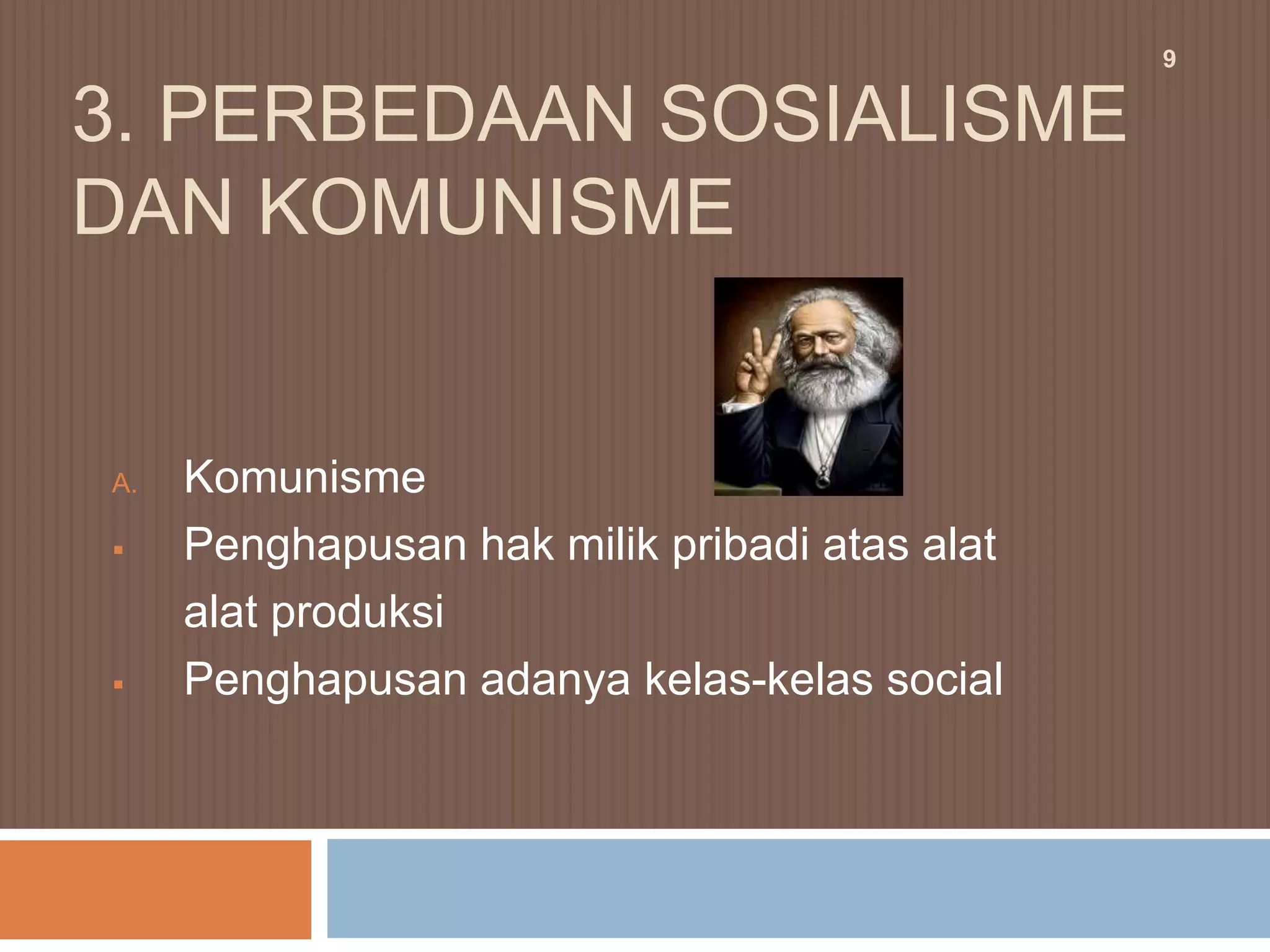 Ideologi politik komunis. | PPT