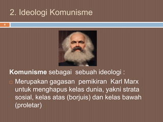 Ideologi politik komunis. | PPTX