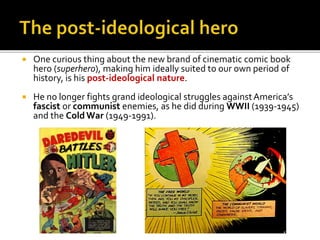 Ideology in American Super Hero Films | PPT