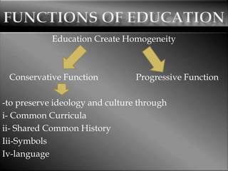 Education, Ideologies And Identities | PPTX