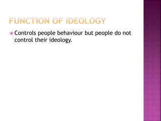 Ideology and social science | PPTX
