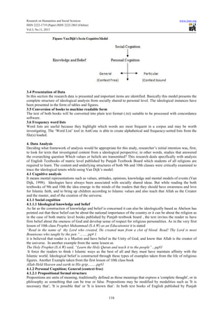 Ideology in english textbooks a case study of matric level books in ...