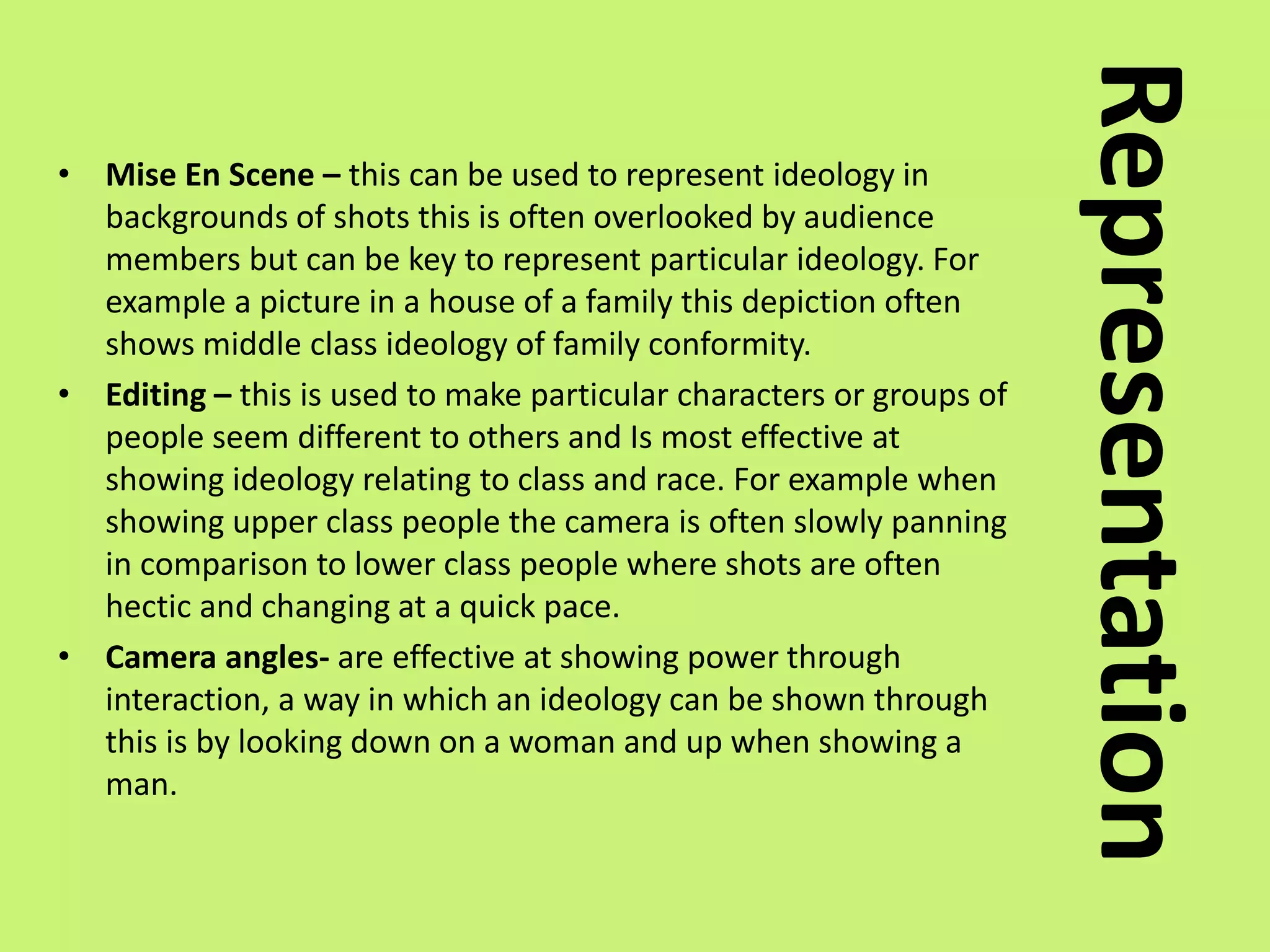 Ideology in film | PPTX