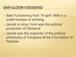The political situation of subcontinent | PPTX
