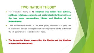 Ideology of Pakistan - Quaid e Azam.pptx