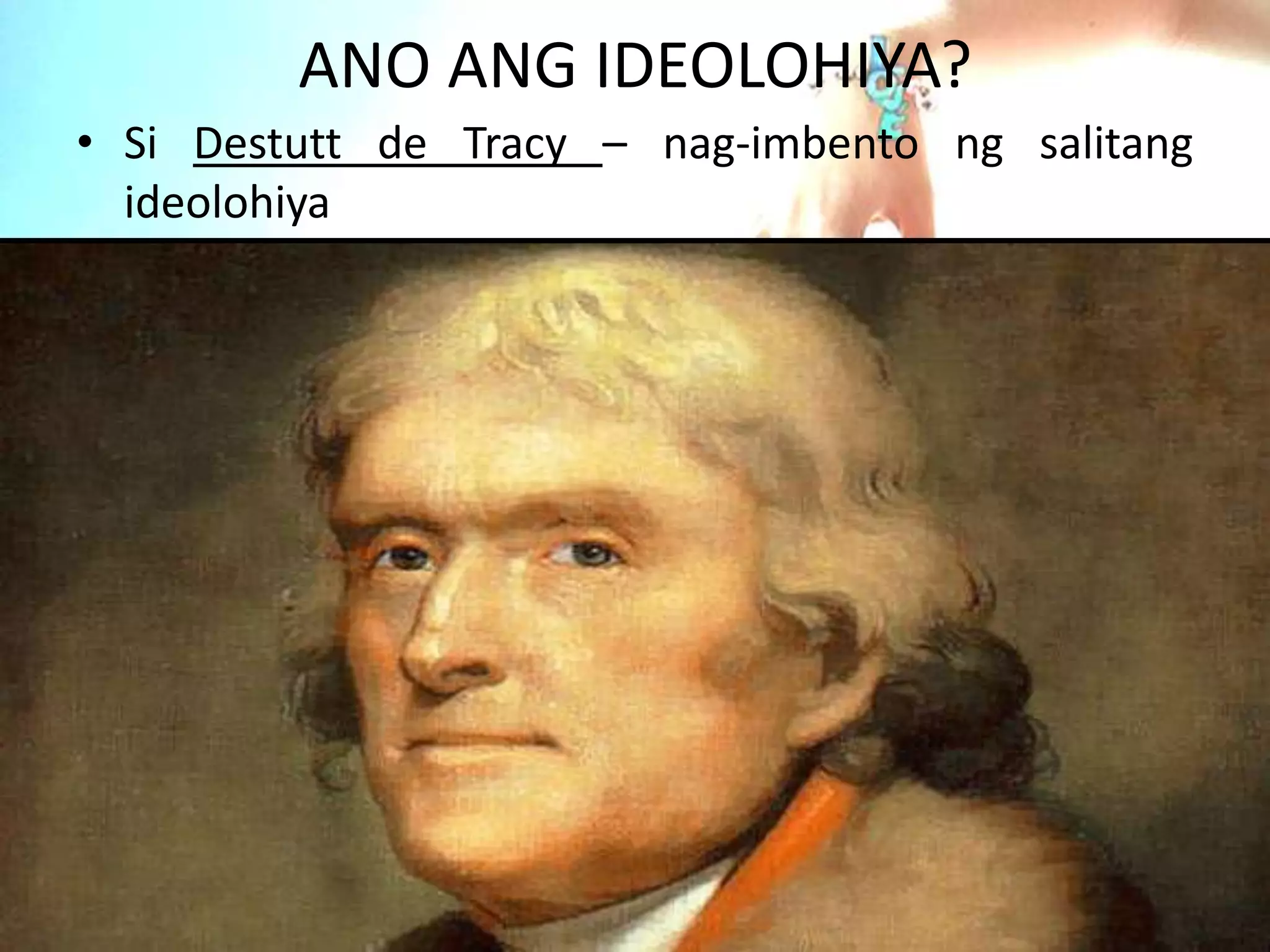 Ideolohiya | PPTX