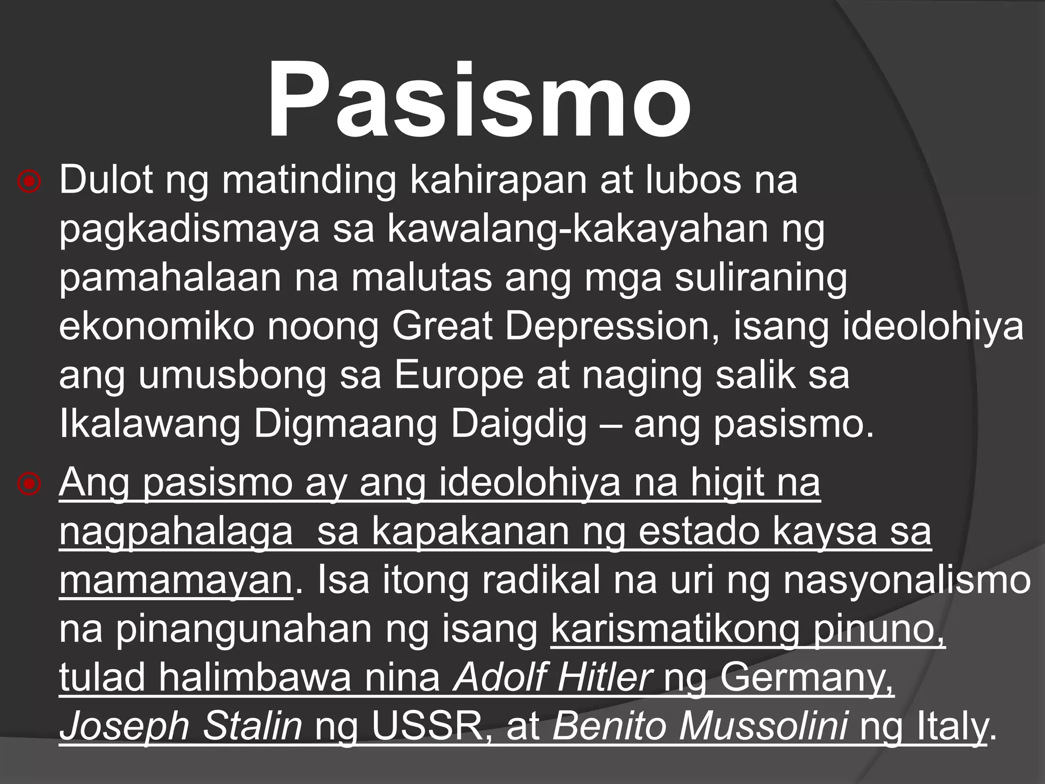 8Excellence-Ideolohiya | PPTX