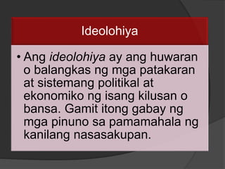 8Excellence-Ideolohiya | PPTX