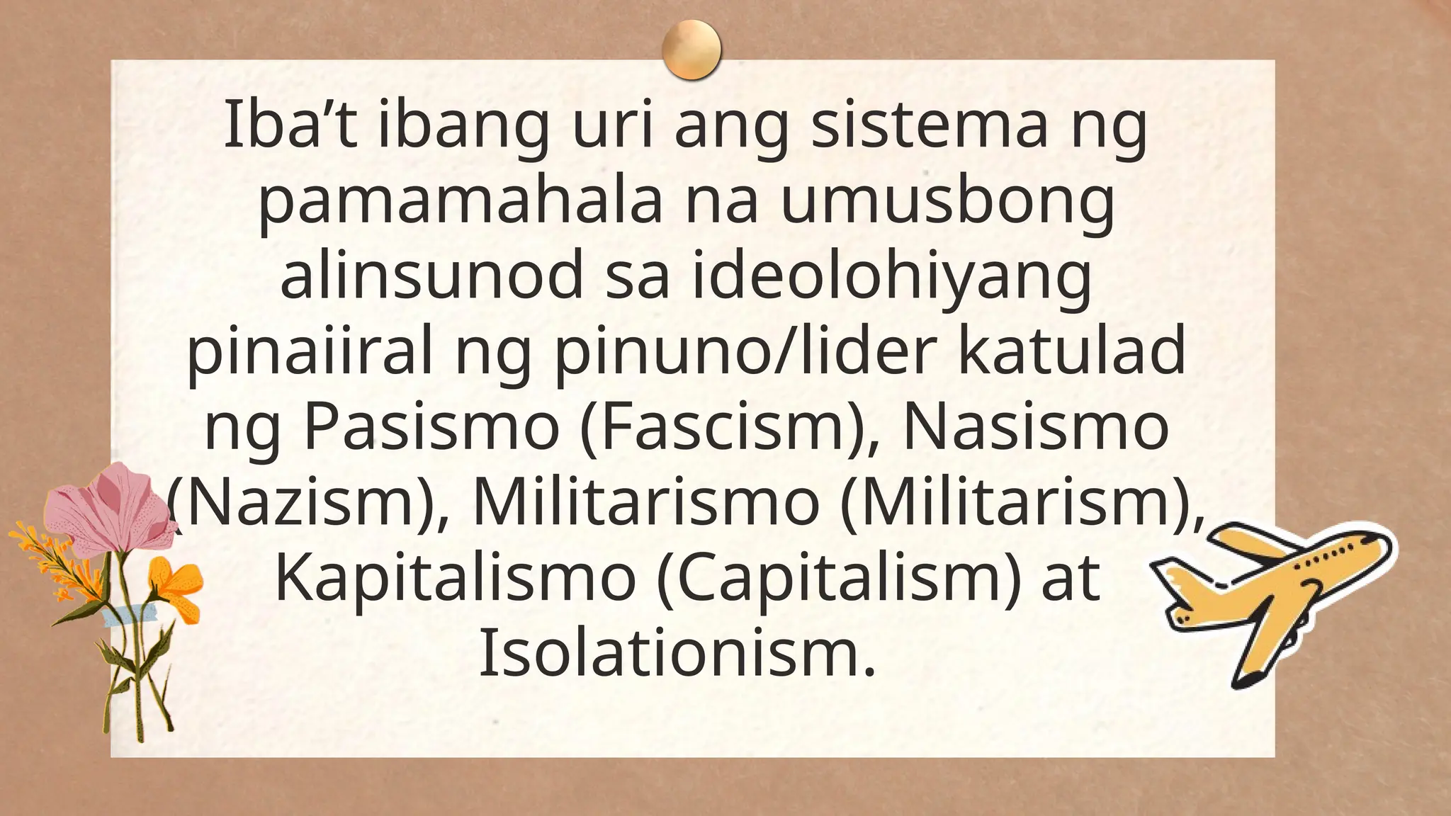 Ideolohiya powerpoint presentation in AP 8 | PPTX