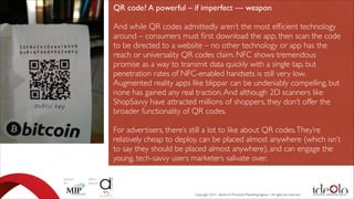 IDEOLO Snapshot on QR Code Market Research 2013-14 | PDF