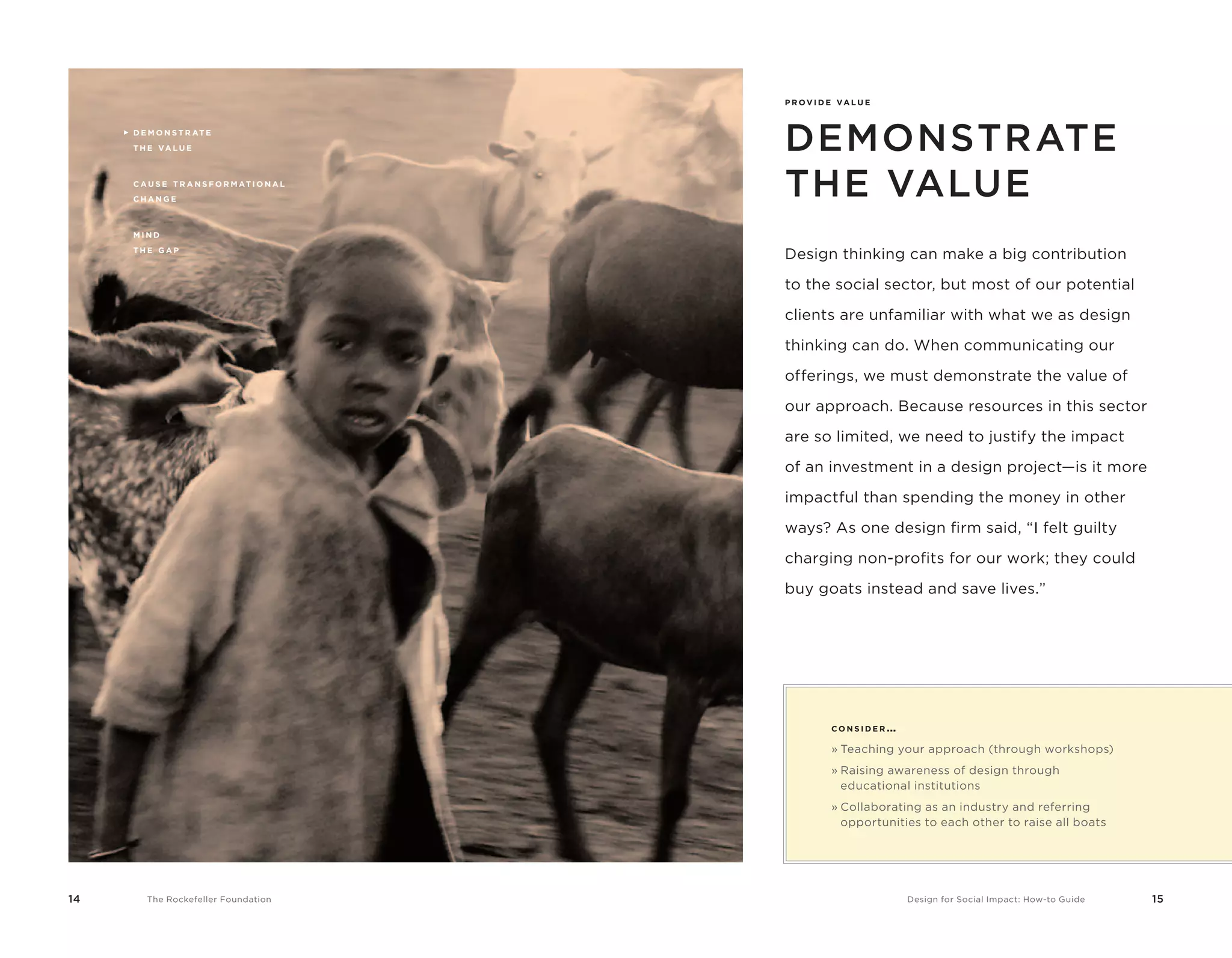 Design for Social Impact - A IDEO How-to Guide | PDF