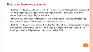 Ideotype breeding | PPTX