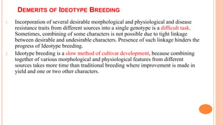 Ideotype breeding | PPTX