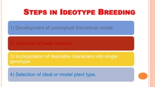Ideotype breeding | PPTX