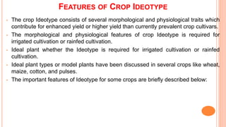 Ideotype breeding | PPTX