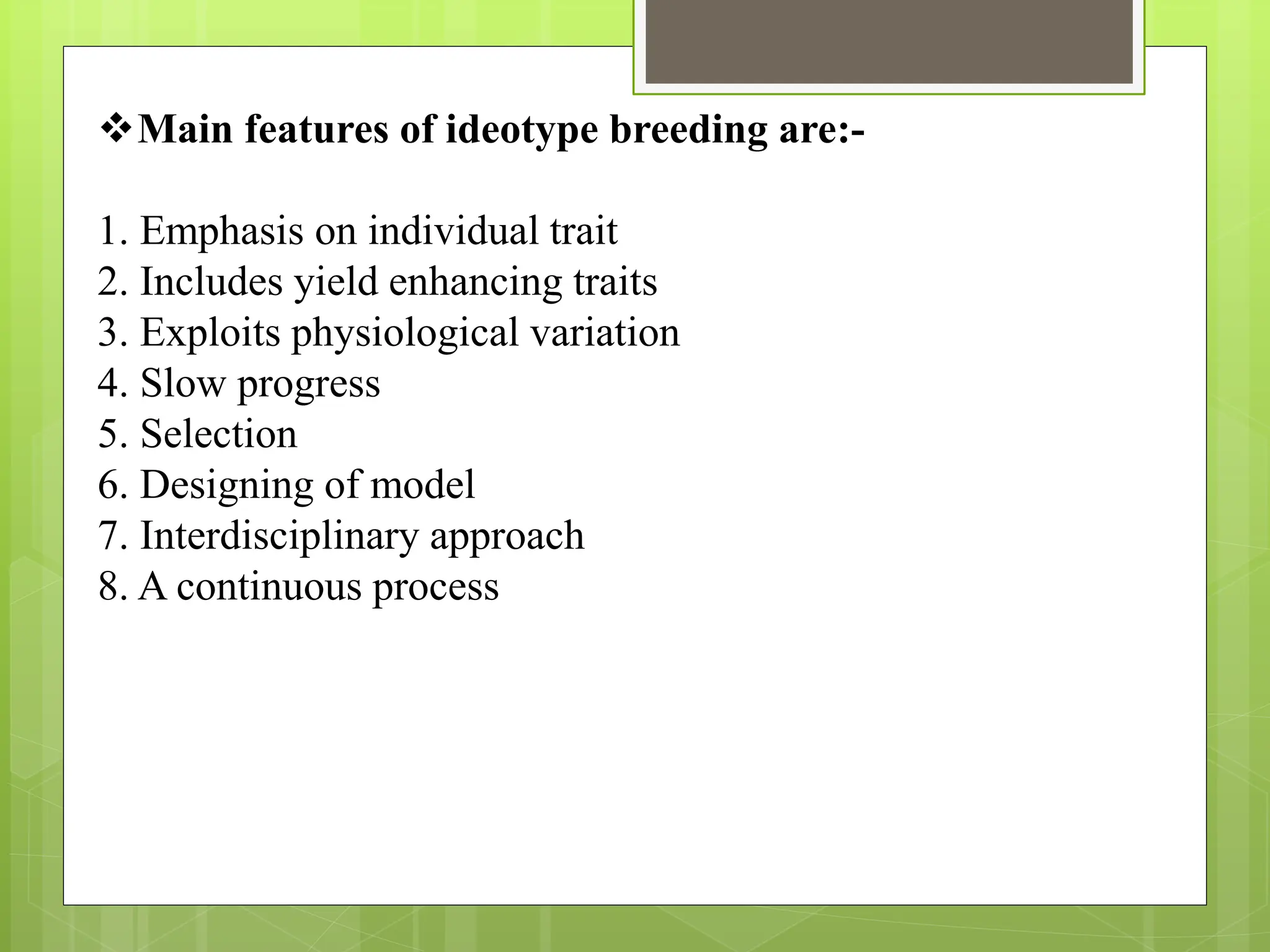 Ideotype concept and climate resilient crop varieties for future- Wheat, Rice, Maize,Sorghum and ...