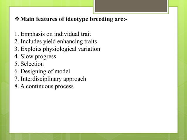 Ideotype concept and climate resilient crop varieties for future- Wheat ...