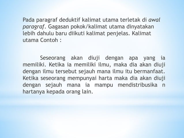 Ide pokok, kalimat utama, dan kalimat | PPTX