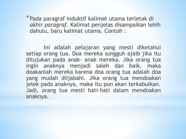 Ide pokok, kalimat utama, dan kalimat | PPTX