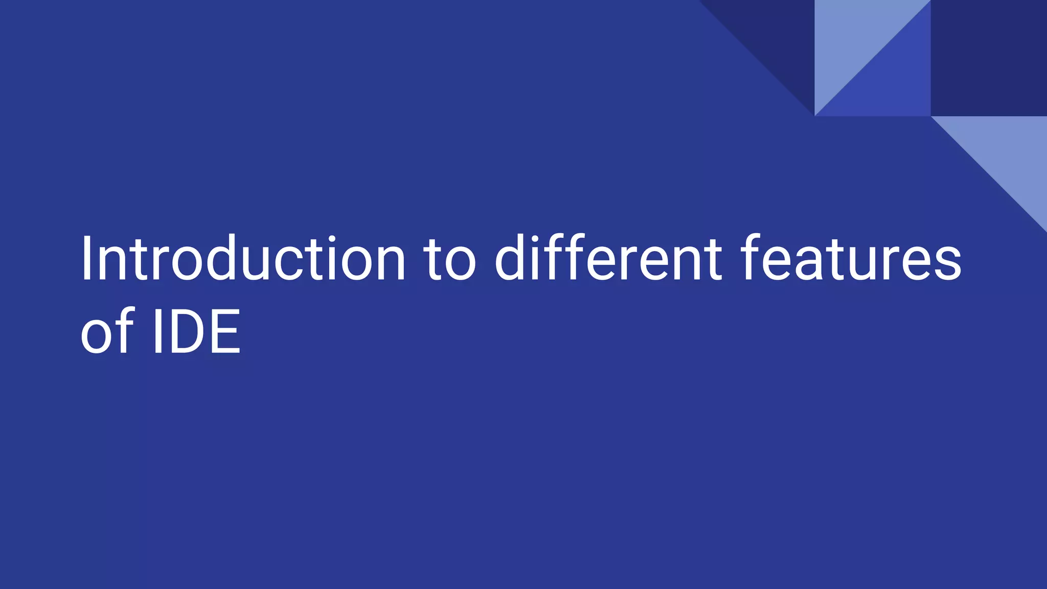 Ide presentation | PPTX