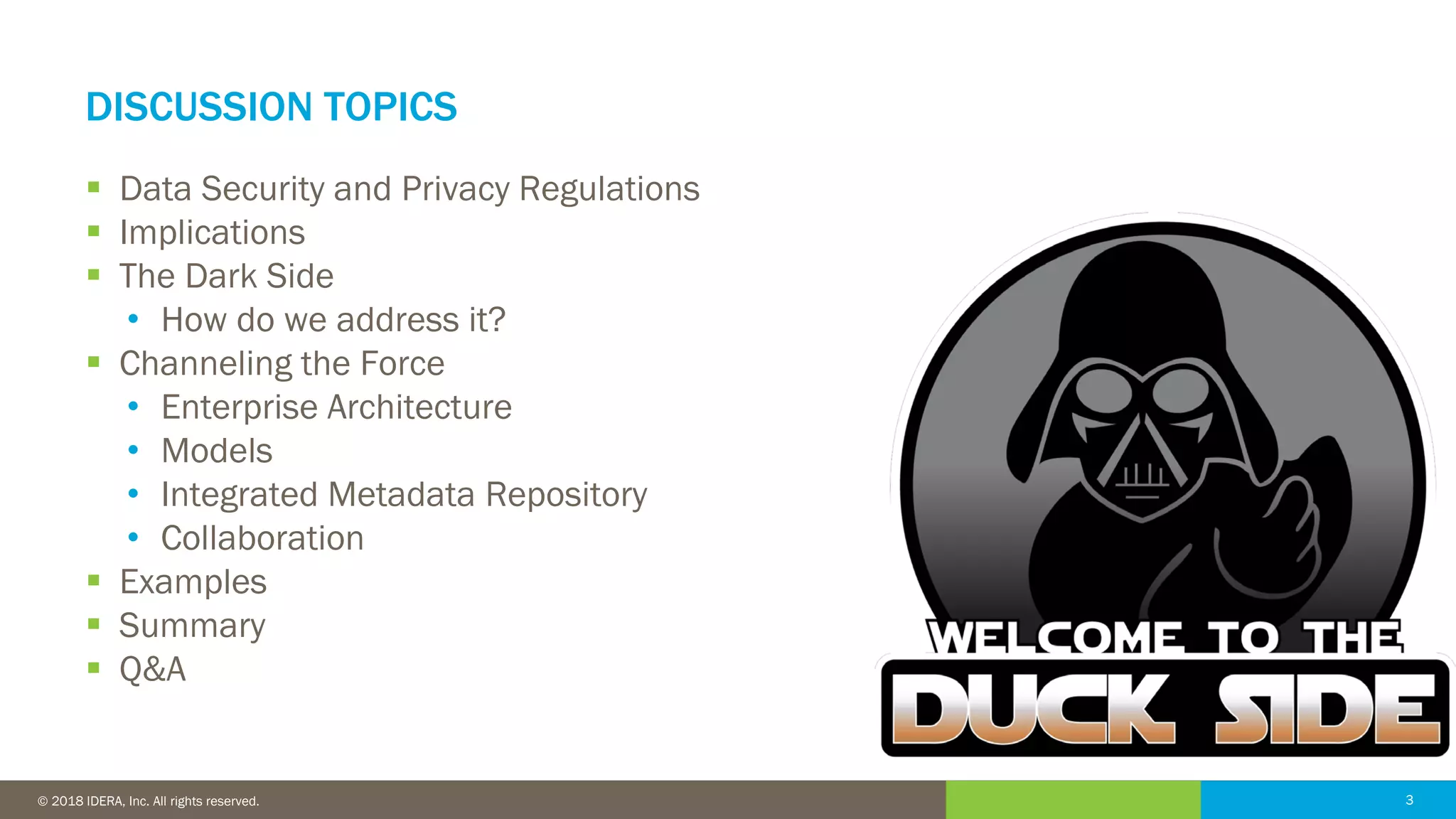 Battle the Dark Side of Data Governance | PPT