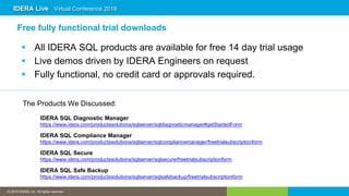 IDERA Live | Mitigating Data Risks from Cloud to Ground | PPTX