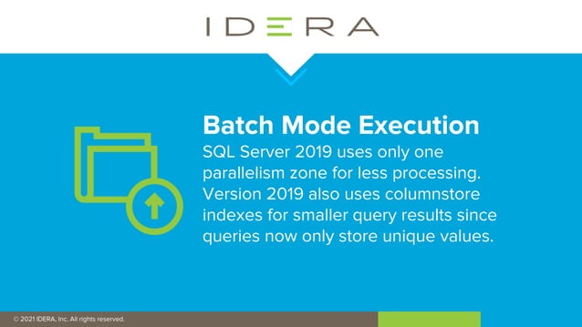 Benefits of SQL Server 2017 and 2019 | IDERA | PPT