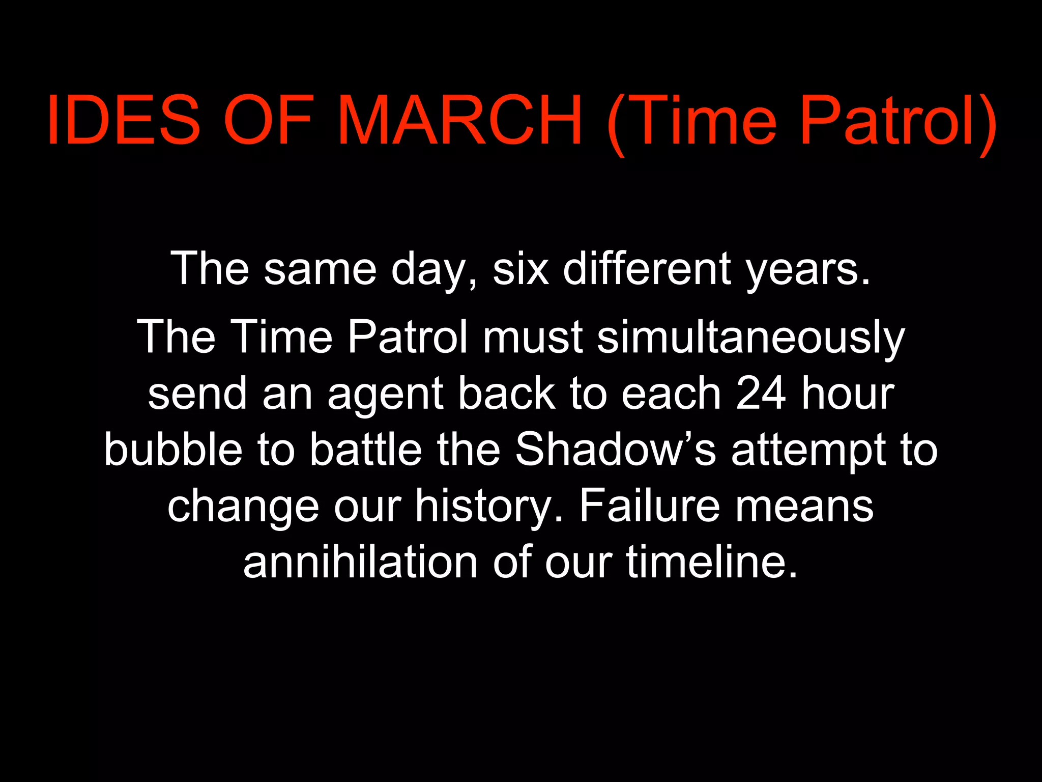 Caesar, Tsar Nicholas, George Washington all share the Ides as . . . | PPTX