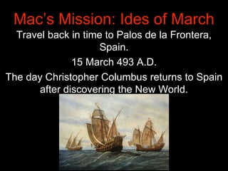 Caesar, Tsar Nicholas, George Washington all share the Ides as . . . | PPTX