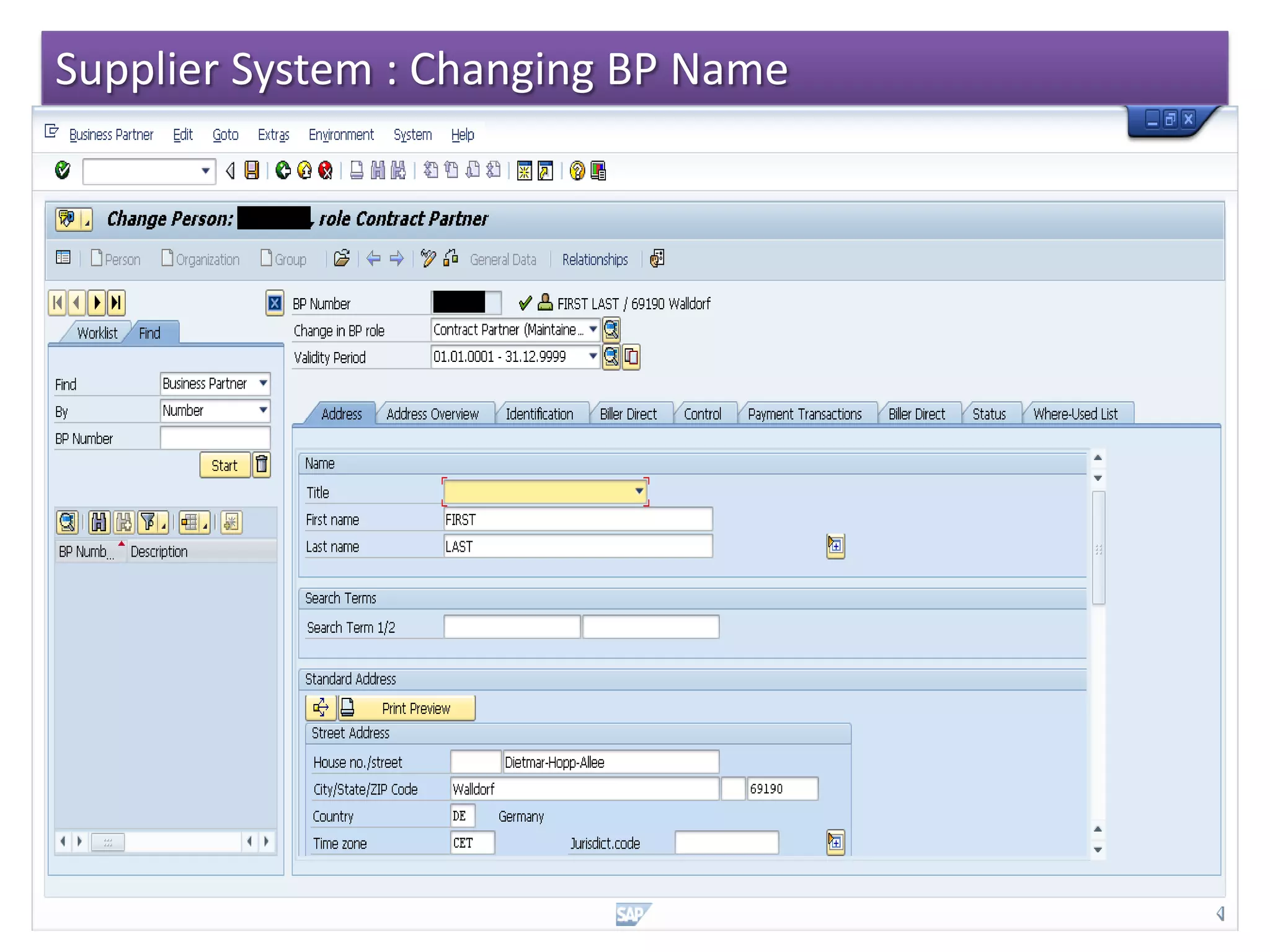 IDE Synchronizing Change Documents for Master Data Changes | PPT