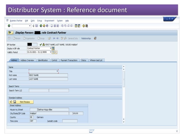 IDE Synchronizing Change Documents for Master Data Changes | PPT