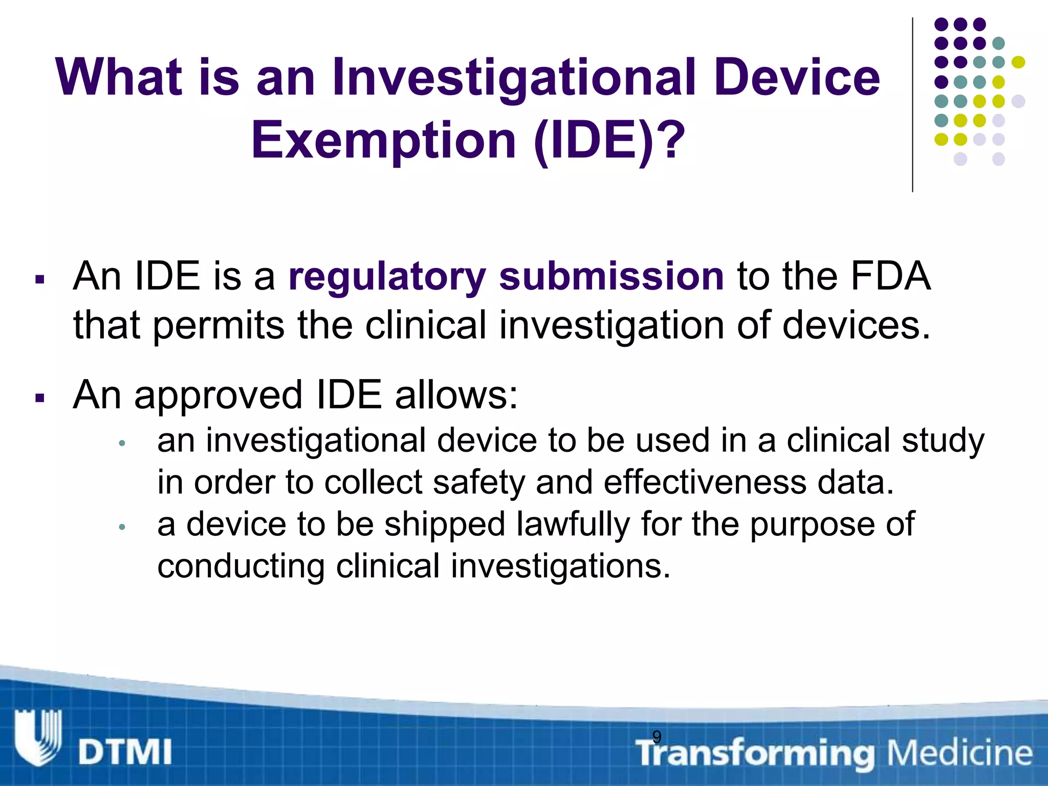 IDE Application Process and Best Practices | PPTX