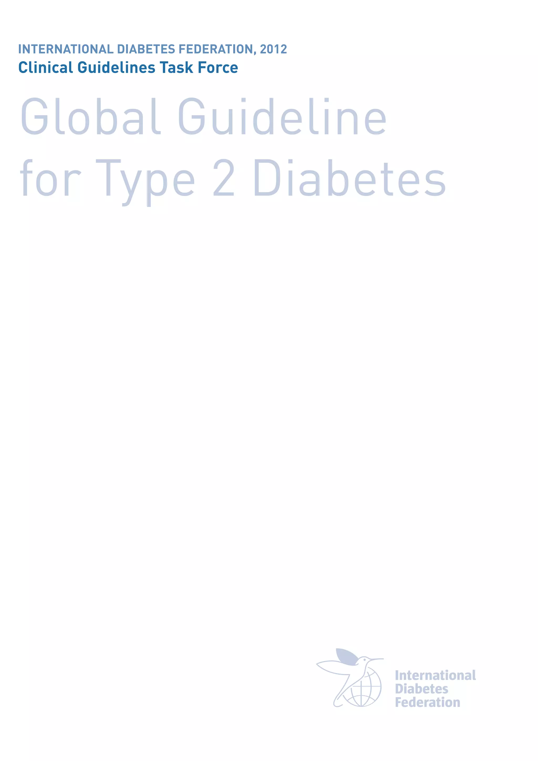 Global Guideline For Type 2 Diabetes By Diabetesasia Org