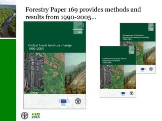Forest monitoring and forest change : 1990 - 2010 | PPTX