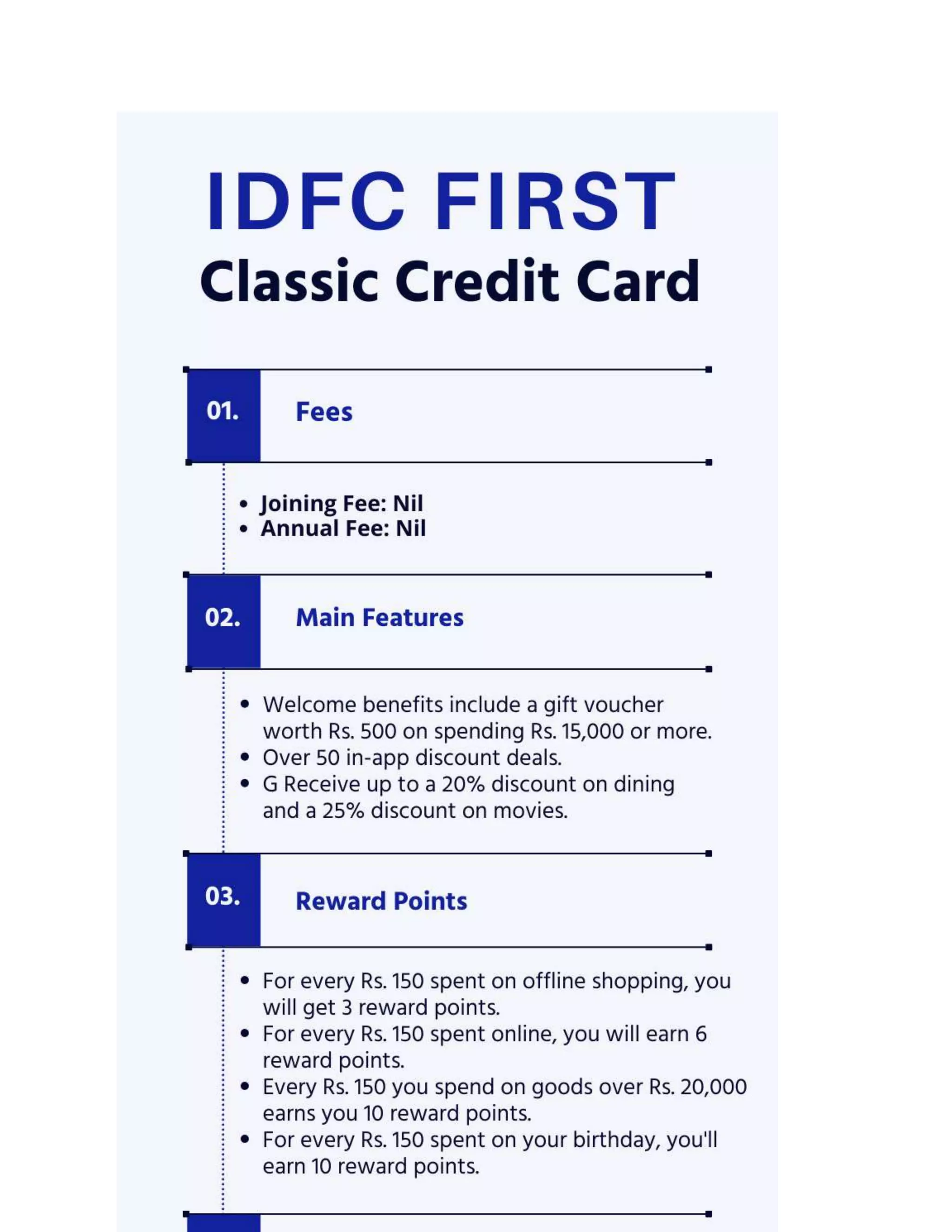 IDFC FIRST Classic Credit Card | DOC