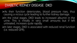 Idf course module 3 diabetic nephropathy | PPTX