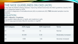 Idf course module 3 diabetic nephropathy | PPTX