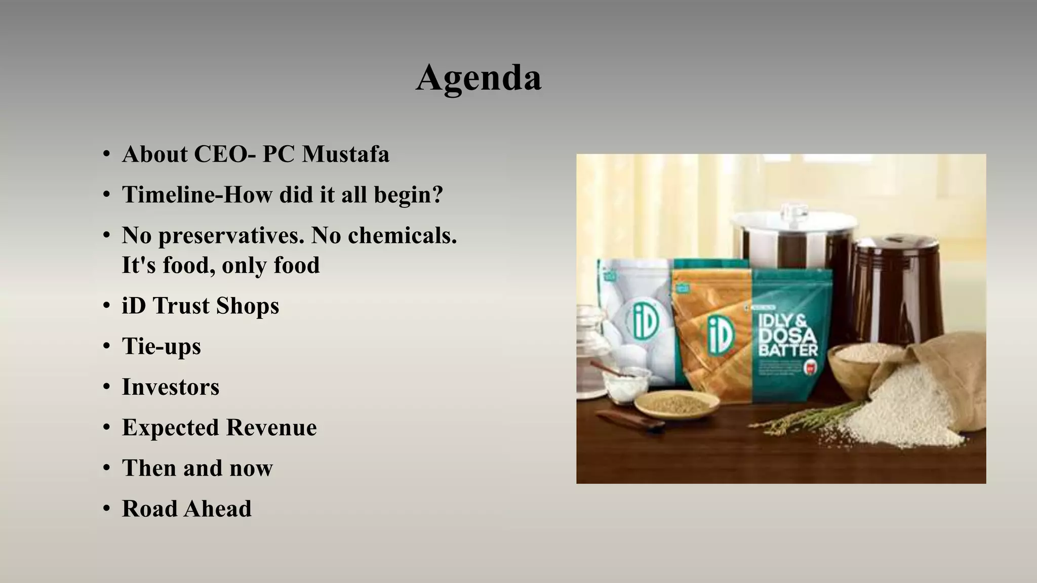 Id fresh food ppt | PPTX